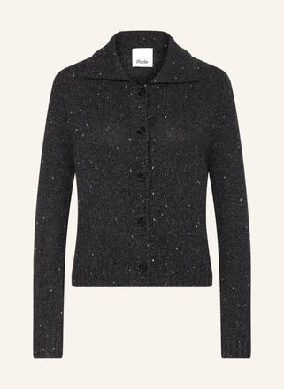 Allude Allude Strickjacke Mit Cashmere Und Glitzergarn grau