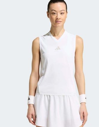 adidas adidas Performance - Tennis Climacool Pro - D&eacute;bardeur de match - Blanc