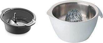 Kenwood Sieb und Passieraufsatz KAT20.000GY, Zubehör für Kenwood Küchenmaschinen, zum Passieren von Obst, Gemüse und Trockenprodukten, Spülmaschinenfest, Grau