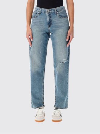 Levi's Jean droit fusel&eacute; taille mi-haute en denim stretch