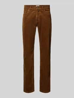 Pierre Cardin Straight Fit Cordhose aus elastischem Baumwoll-Mix Modell Laval