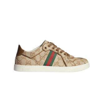 Gucci Stretch Low-Top Sneaker - - Shoes - Damen - Beige - 41 EU