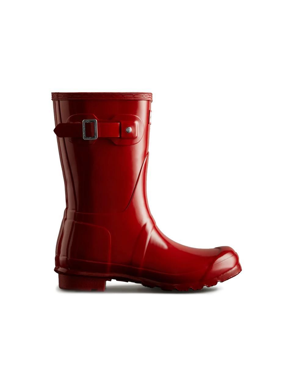 Red rain boots store