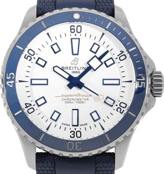 Breitling Uhren - Superocean - Gr. unisize - in Wei&szlig; - f&uuml;r Damen