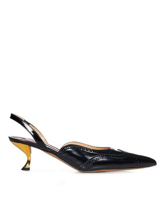 Thom Browne Chaussures À Talon - Noir