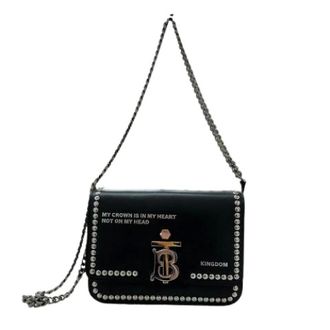 Burberry Sac bandouli&egrave;re en cuir Pre-owned - Femme - Pre-owned - Noir - Taille: ONE Size