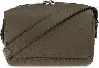 Jacquemus Umh&auml;ngetasche aus Leder - - Bags - Herren - Gr&uuml;n - ONE SIZE