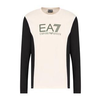 Emporio Armani T-shirt - - Tops - Herren - Beige - XS