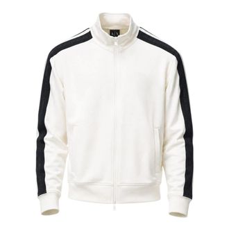 A|X Armani Exchange Durchzipp-Sweatshirt - - Sweatshirts & Hoodies - Herren - Wei&szlig; - M