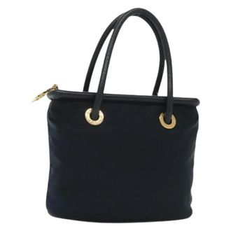 Celine Pre-owned Vintage Nylon Handtasche - - Pre-owned - Damen - Blau - ONE SIZE