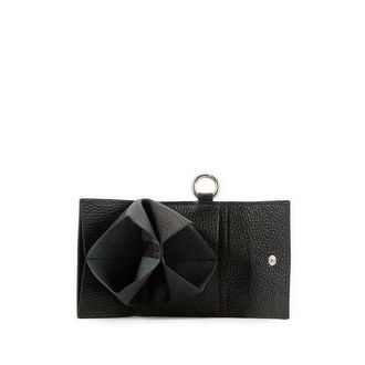 Nn.07 Porte-monnaie en cuir grain&eacute;