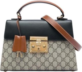 Gucci Sac &agrave; main Padlock Pre-owned - Femme - Pre-owned - Beige - Taille: ONE Size