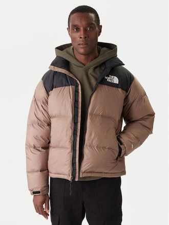 The North Face Daunenjacke 1996 Retro Nuptse NF0A3C8D Braun Loose Fit