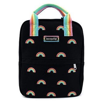 Loungefly Pride Canvas Rainbows Mini Backpack