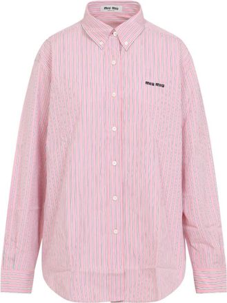 Miu Miu Damen, Blusen & Hemden, Mehrfarbig, SGr&ouml;&szlig;e