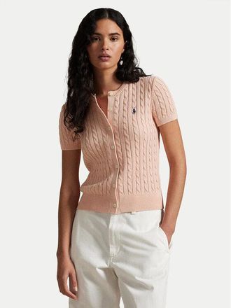 Polo Ralph Lauren Strickjacke 211965760001 Orange Slim Fit