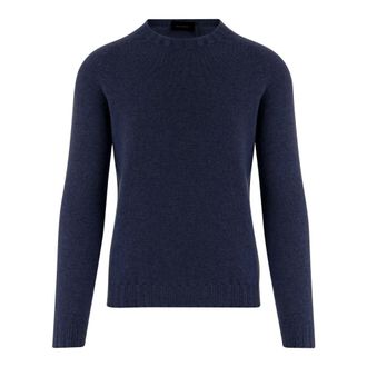 Tagliatore Nobhil Pullover - - Knitwear - Herren - Blau - 2XL