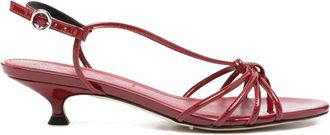 Aeyde Femme, Chaussures, Rouge, Taille: 38 1/2 EU Amara Patent Calf Leather