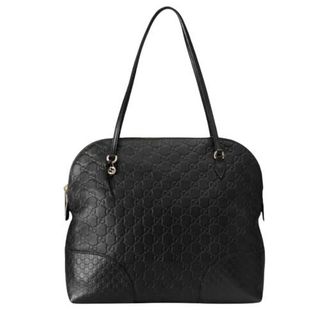 Gucci Black Bree Leather Tote Bag