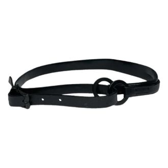 Gucci Pre-owned Lederg&uuml;rtel - - Pre-owned - Damen - Schwarzk - ONE SIZE