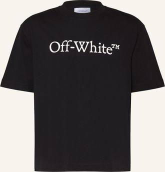 Off-white T-Shirt Big Bookish Skate schwarz