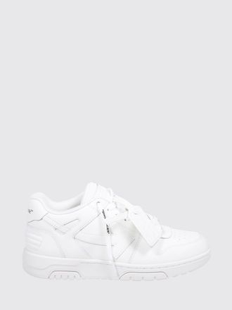 Off-white Baskets Out Of Office en cuir et polyester recycl&eacute; avec logo