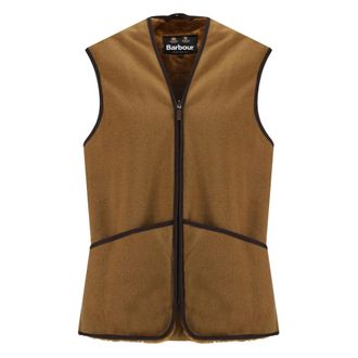 Barbour Homme, Vestes, Brun, Taille: XL Gilet Chaud en Pile Zip