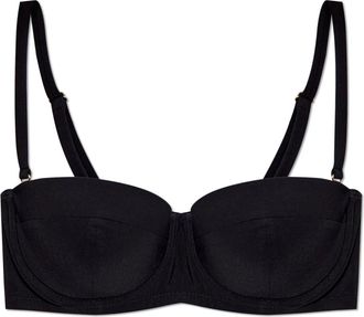 Dolce & Gabbana Femme, Maillots de bain, Noir, Taille: 38 FR Balconette Bikini Top