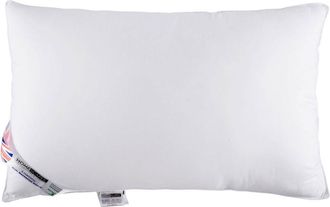 Homescapes antibakterielles Kopfkissen 48 x 74 cm mit hypoallergener Super-Mikrofaser-Füllung, medium-weiches Schlafkissen für Bauchschläfer und Rückenschläfer