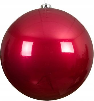 Kaemingk Weihnachtskugeln Kunststoff 20cm x 1 Stück - groß & bruchsicher - Christbaumkugeln XXL Weihnachtsbaumkugeln für Weihnachten - Christbaumschmuck & Weih