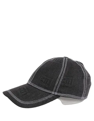 Dolce & Gabbana Men Black Cotton 6 Panel Baseball Capello Hat