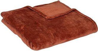 Atmosphera Atmosphera - Plaid Ollis 130x180cm Rose Terracotta