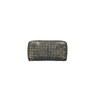 Bottega Veneta Portefeuille Vintage Pre-owned - Femme - Pre-owned - Gris - Taille: ONE Size