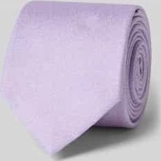 Olymp Seidenkrawatte aus reiner Seide mit Logo-Patch (6,5 cm)