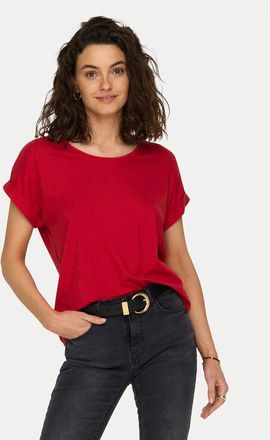 Only T-Shirt Moster 15106662 Rot Regular Fit