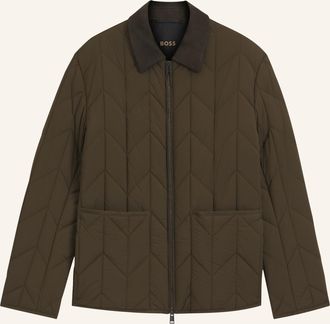 HUGO BOSS Casual Jacke L-Coverto Regular Fit gruen
