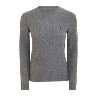 Ralph Lauren Damen, Strickwaren, Grau, MGr&ouml;&szlig;e