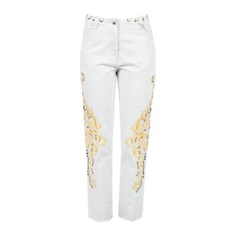 Patrizia Pepe Cropped Jeans - - Jeans - Damen - Blau - W27