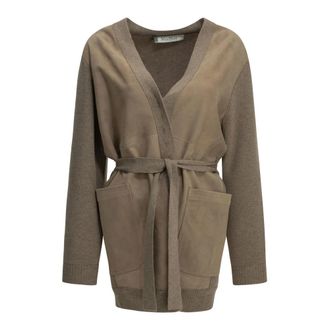 Max Mara Soliveto Cardigan - - Knitwear - Damen - Beige - M