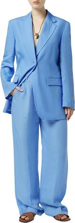 Scotch & Soda Edie High Rise Tailored Wide-Leg Pant