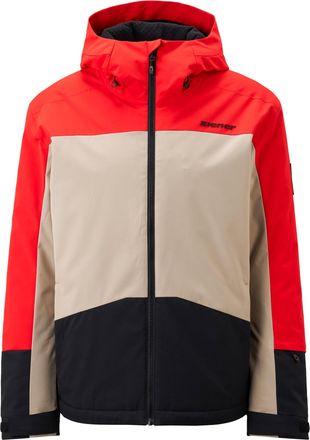Ziener Skijacke ZIENER TARAINO-Z jacket man, Herren, Gr. 46, rot, Obermaterial: 100% Polyester; Futter: 100% Polyamid; Wattierung: 100% Polyester, Jacken Ski