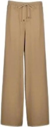 Max Mara Femme, Pantalons, Brun, Taille: 34 FR Genero Wide Pantalons