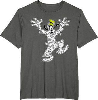 Disney Goofy in Mummy Costume Halloween T-Shirt