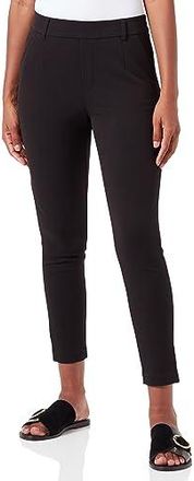 Vila Vila Vivarone Hw Slim Pant-Noos Pantalon en Tissu, Noir, W42 Femme