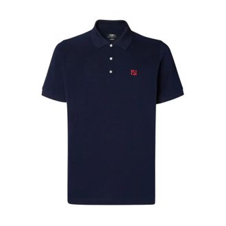 Fendi T-Shirts - - Tops - Herren - Blau - S