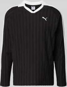 Puma Relaxed Fit Polo-Longsleeve mit Label-Stitching