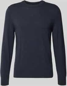 Marc O'Polo Regular Fit Pullover aus Baumwoll-Mix mit Schurwoll-Anteil