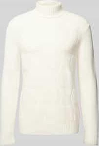 Brax Rollkragenpullover mit Label-Detail Modell Brian