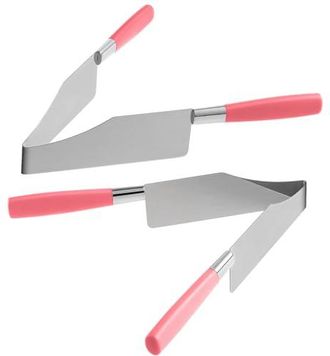 DOITOOL Lot de 2 trancheuses à gâteau en acier inoxydable pour servir des, desserts, pâtisseries, pains