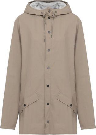 Rains Femme, Vestes, Beige, Taille: 38 FR Rain Vestes